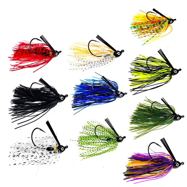 Fire Tiger Lure 5-Pack Fire Tiger Tip Silicone Skirts For Spinnerbaits ...