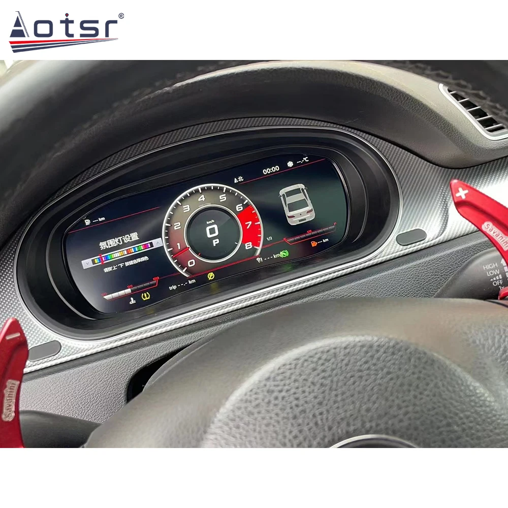 For-VW-Passat-B7-Cockpit-Meter-Car-Digital-Cruiser-Speed-Virtual ...