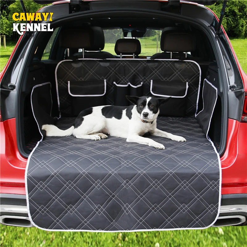 Cawayi Kennel Dog Car Trunk Mat Cover Pet Car Seat Cover Mat Trunk For ...
