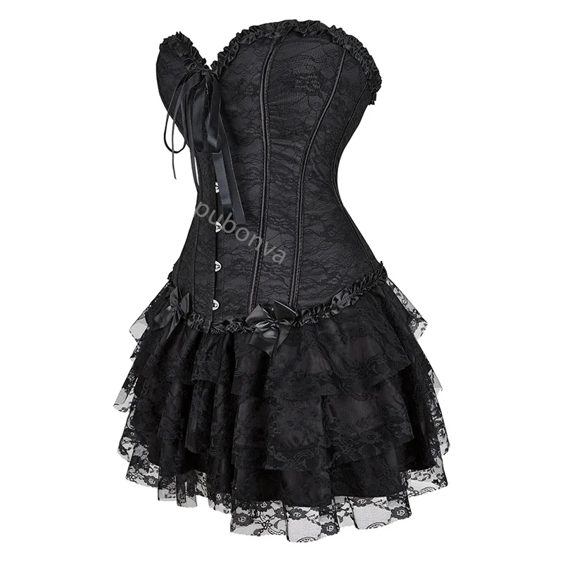 Black Corset With Tutu