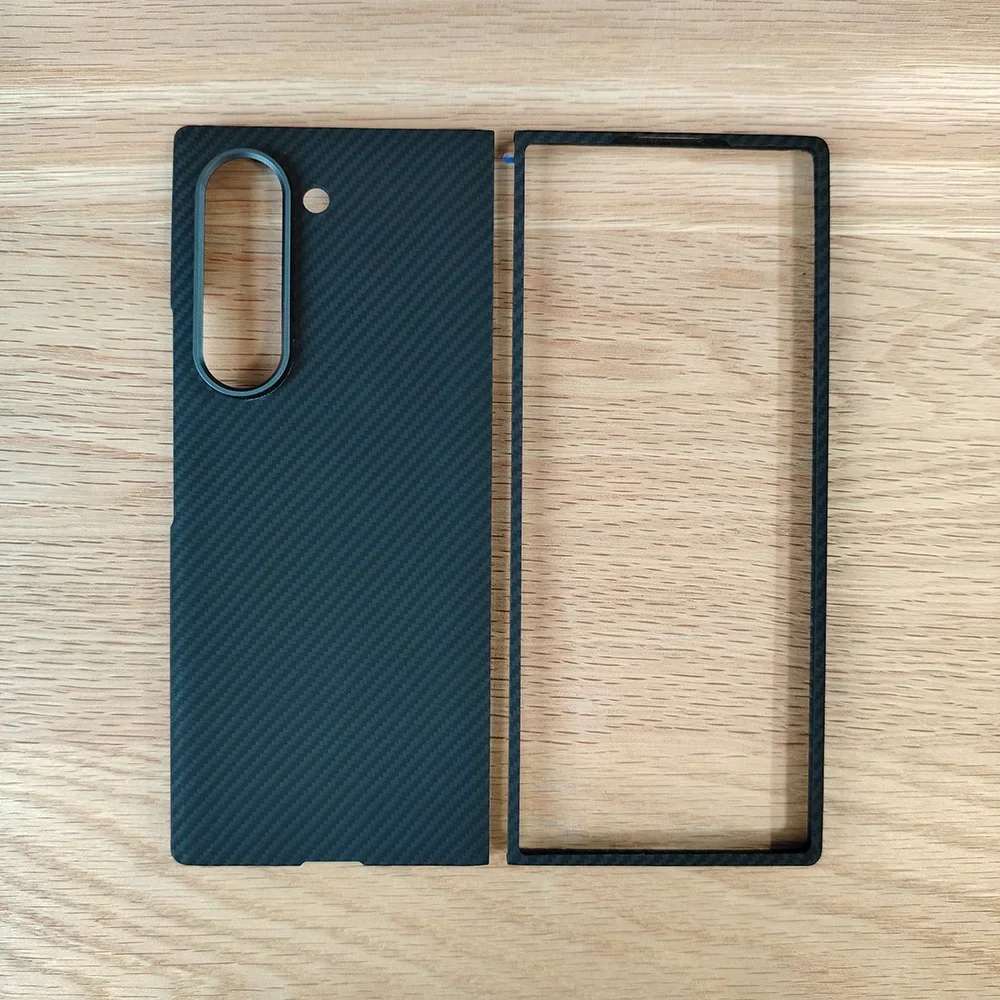 HKFD-For-Fold-6-Matte-Magnetic-Wireless-Charging-Carbon-Fabric-Fiber ...