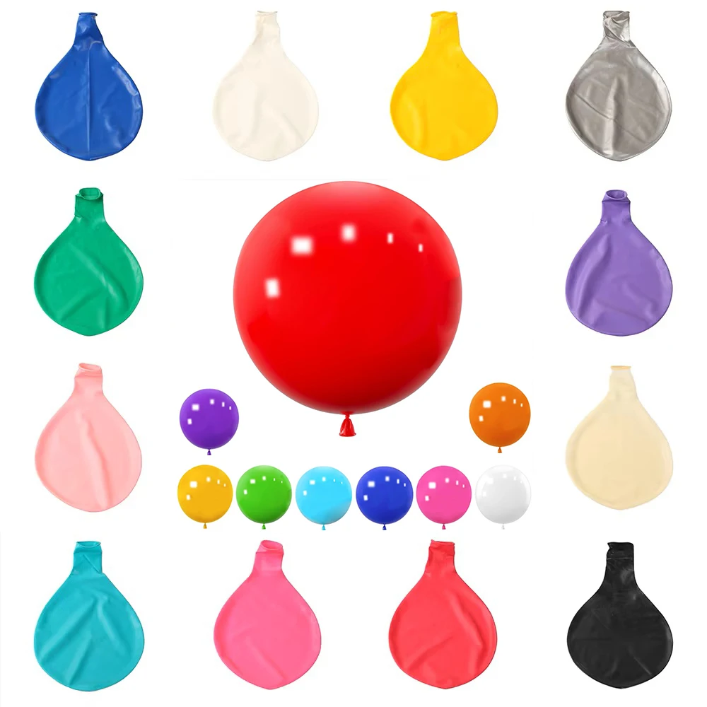 5pcs/lot Big Balloon 36inch 90cm Jumbo Giant Latex Balloon Party ...