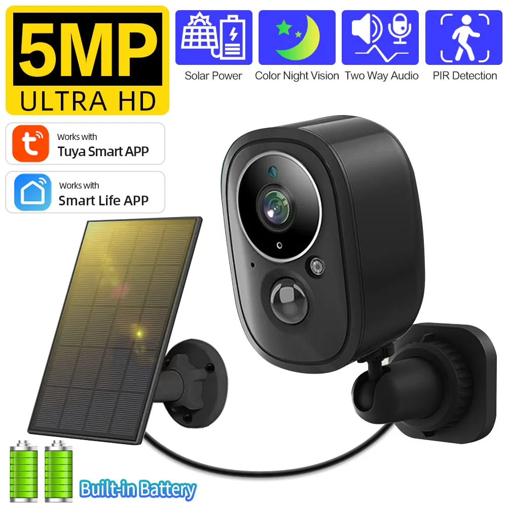 5MP-WIFI-Solar-Outdoor-Camera-PIR-Motion-Detection-Battery-Security ...