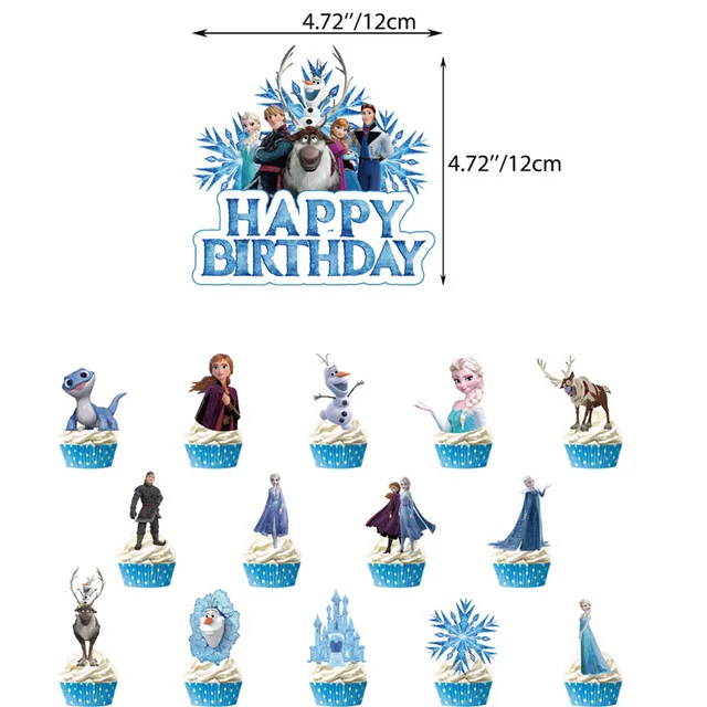 Disney Frozen Ice and Snow Theme Home Party Decorative Articles ...