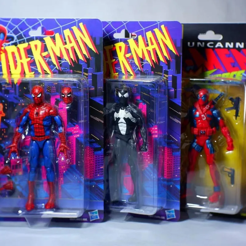 Marvel-Spider-Man-Venomized-Venom-Deadpool-Punisher-Action-Figures ...