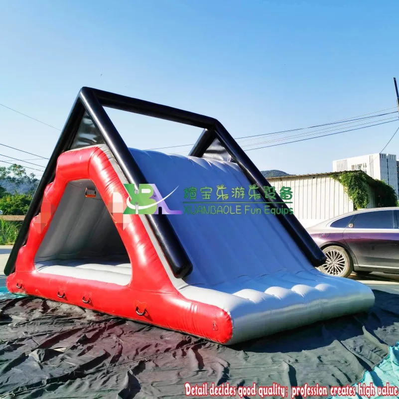 Tobog-n-de-agua-inflable-para-piscina-triangular-uso-en-orilla-del-mar ...