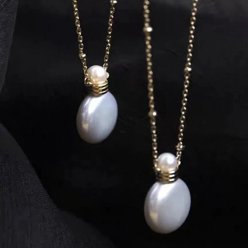 100-Natural-Freshwater-Baroque-Pearl-Perfume-Water-Bottle-Pendant ...
