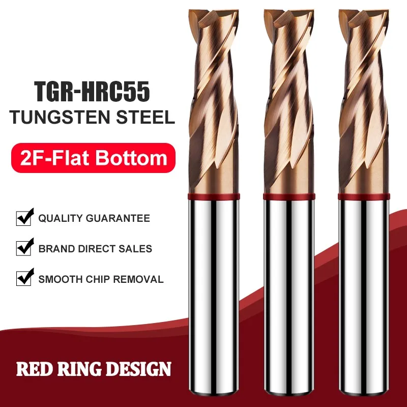 AZZKOR-2-Flute-TGR-HRC55-Tungsten-Steel-Carbide-Nano-Coating-Milling ...