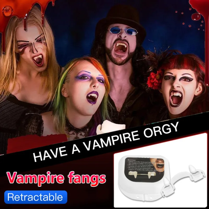 Fake Vampire Teeth For Braces