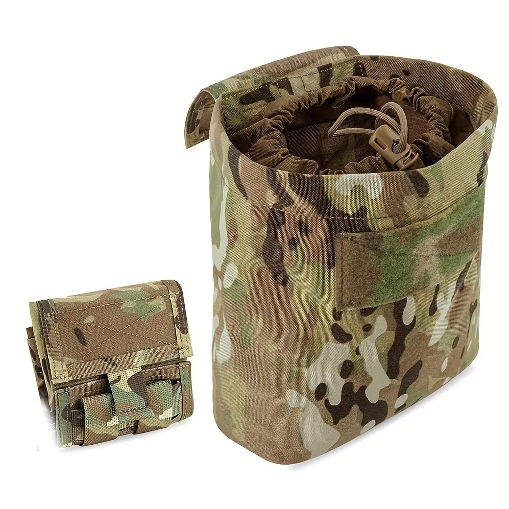 Folding-Dump-Pouch-Tactical-Molle-Drawstring-Magazine-Dump-Bag-Molle ...