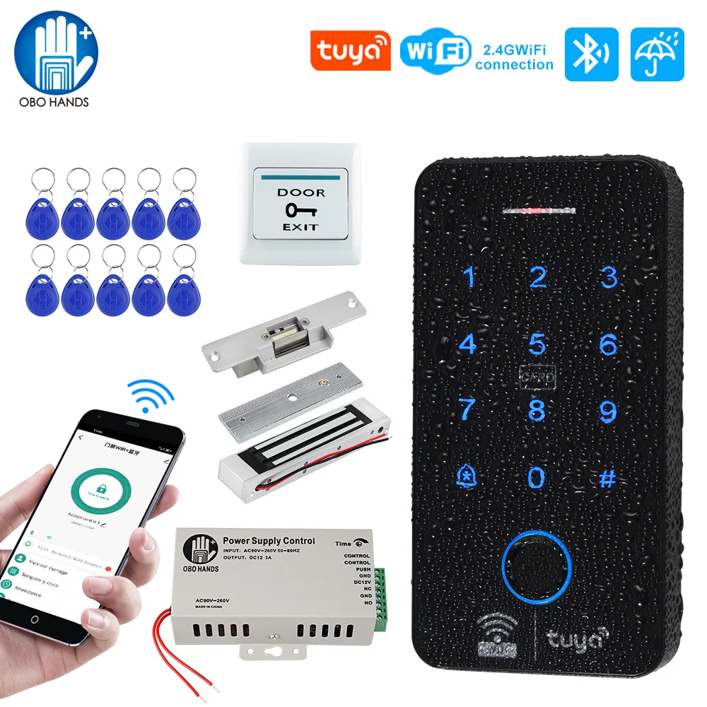 Wifi-Bluetooth-Tuya-APP-Outdoor-Access-Control-System-Kits-Waterproof ...
