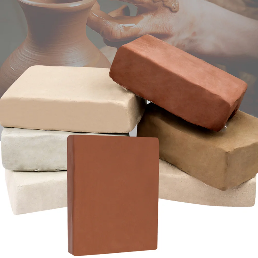 1000g-Pottery-Kaolin-Clay-Soft-Clay-Pottery-Pottery-Porcelain-Yellow ...