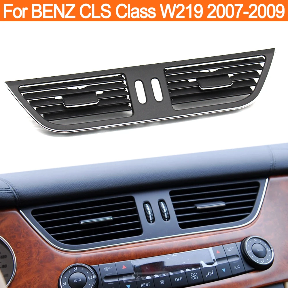 Car-Front-Dash-Middle-Air-Conditioner-AC-Vent-Grille-Outlet-Cover-For ...