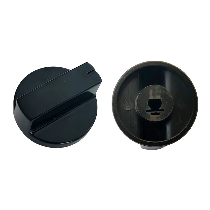 2PCS-Black-Gas-Stove-Knobs-Cooker-Oven-Control-Switch-6mm-Bakelite ...