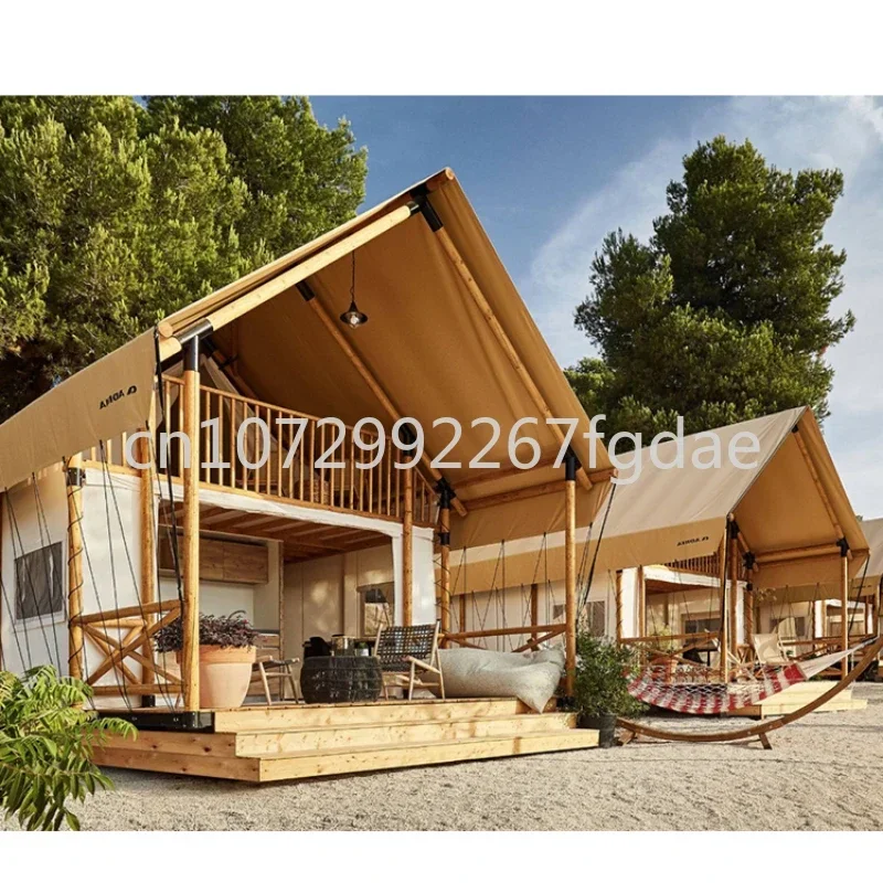 Outdoor-Camping-Villa-Steel-Suspended-Cabin-Safari-Luxury-Hotel ...
