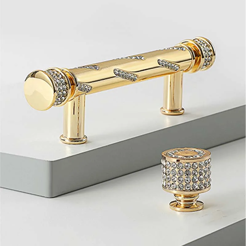 10-Piece-Set-of-Zinc-Alloy-European-Style-Diamond-Handles-Wardrobe ...