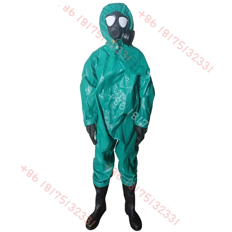 04 Lightweight One-Piece Emergency Coverall Chemical-Proof Gas-Proof ...