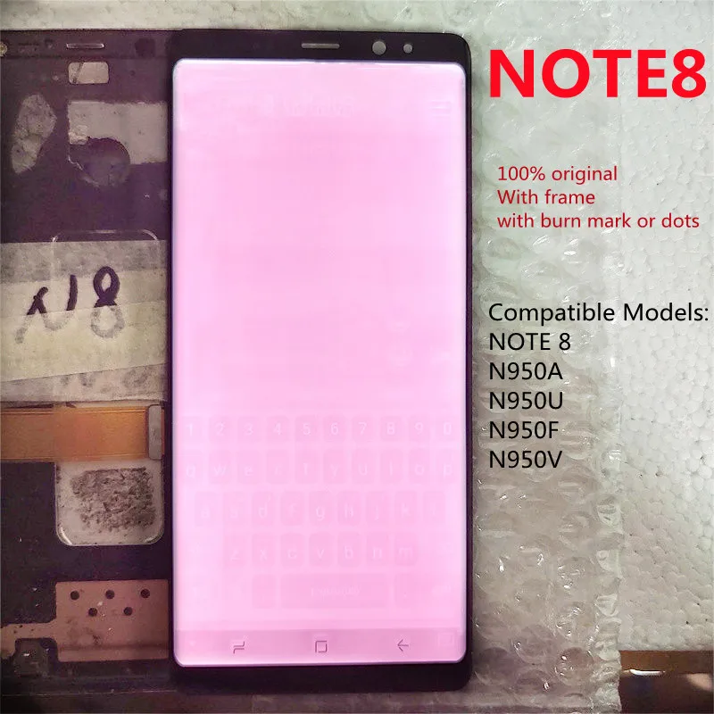 Samsung Galaxy Note 8 Lcd Screen Digitizer - Original Super Amoled Samsung Galaxy - Aliexpress