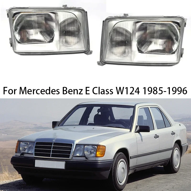 Headlight-Head-Light-for-Mercedes-Benz-E-Class-W124-1985-1986-1987-1988 ...
