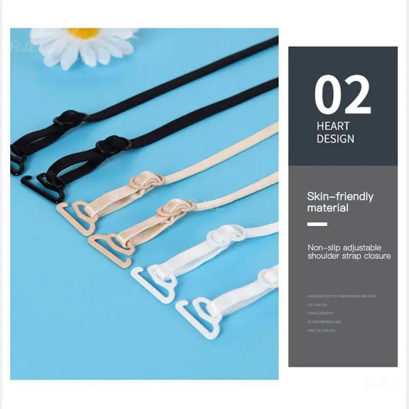 10pcs Fashion Shoulder Straps Underwear Straps Bra Straps Non Slip Sexy ...