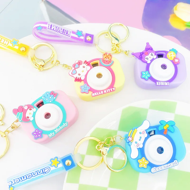 Sanrios-Kuromi-Camera-Pendant-Keychain-Car-Keyring-Mobile-Phone-Bag-My ...