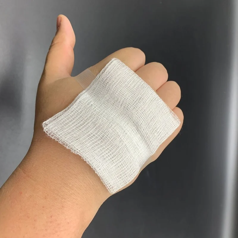 10Pcs-pack-Cotton-Gauze-Pad-for-First-Aid-Kit-Skin-Patch-Dressing ...