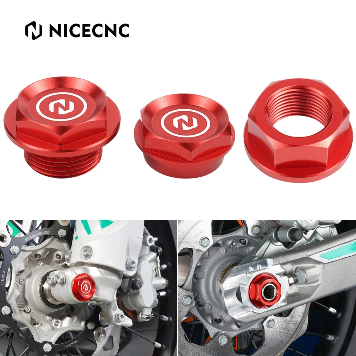 NiceCNC-Front-Rear-Wheel-Axle-Nut-Screw-for-Beta-RR-RRS-125-200-250-300 ...