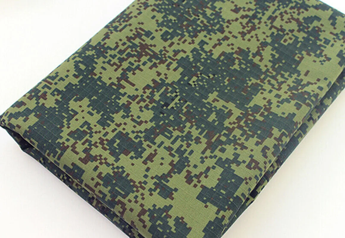 1.45 meter * Tactical Russian EMR Digital Camo Cloth Blend Fabric ...