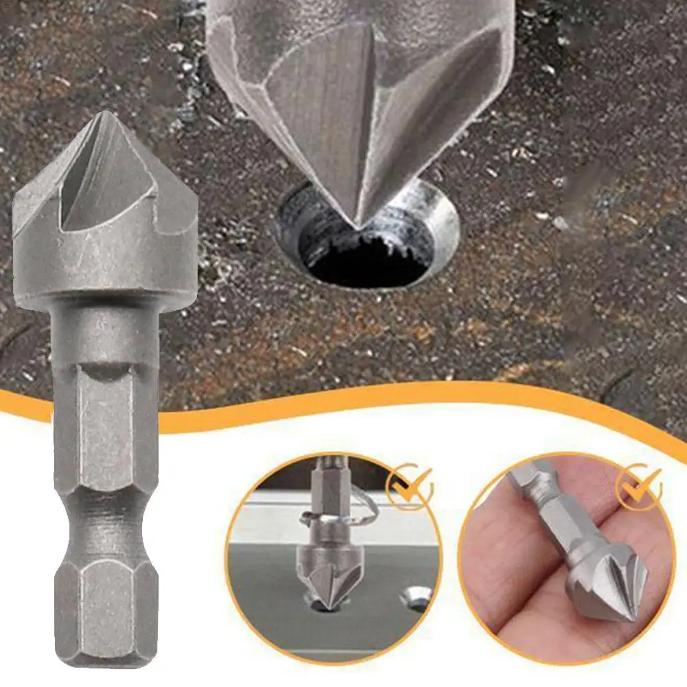 Hexagonal-Shank-Six-Edge-Reaming-Tool-Carbon-Steel-Sandblasting ...