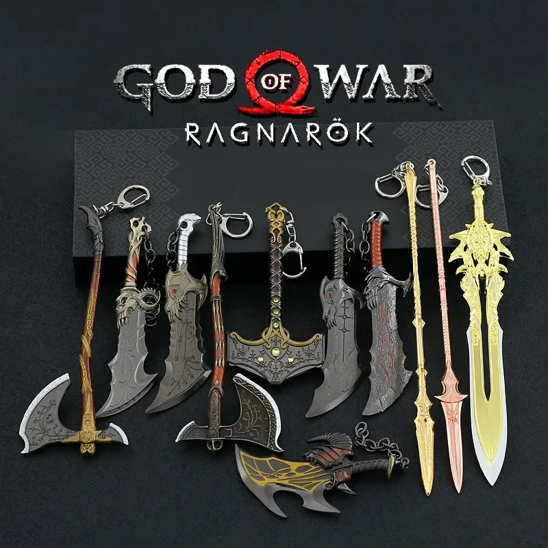 God-of-War-Weapon-Leviathan-Ax-Kratos-Blades-of-Chaos-Metal-Weapon ...