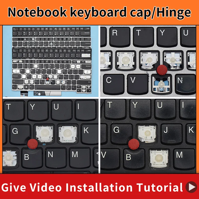 Replacement-Keycap-Key-cap-for-Lenovo-ThinkPad-A475-T470-T480-01AX364 ...