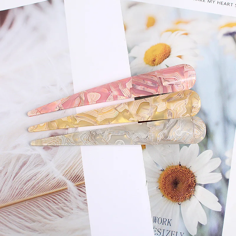 5-7-inch-Acrylic-Sheet-Striped-Pattern-Hair-Clips-for-Women-Girls-High ...