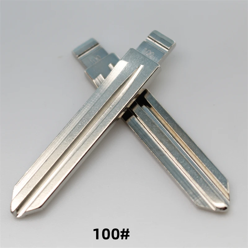 10Pcs-100-Metal-Blank-Uncut-Remote-Key-Blade-For-Kia-K2-For-Hyundai ...