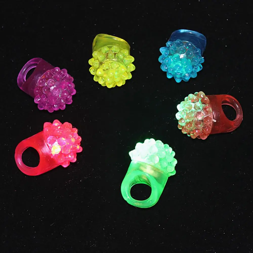 1PC-LED-Flashing-Rings-Strawberry-Shape-Lighting-LED-Finger-Ring ...