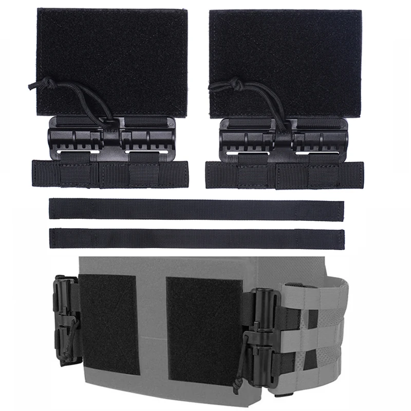 Tactical-Hunting-Vest-com-gancho-e-Loop-Fastener-Quick-Release-Buckle ...