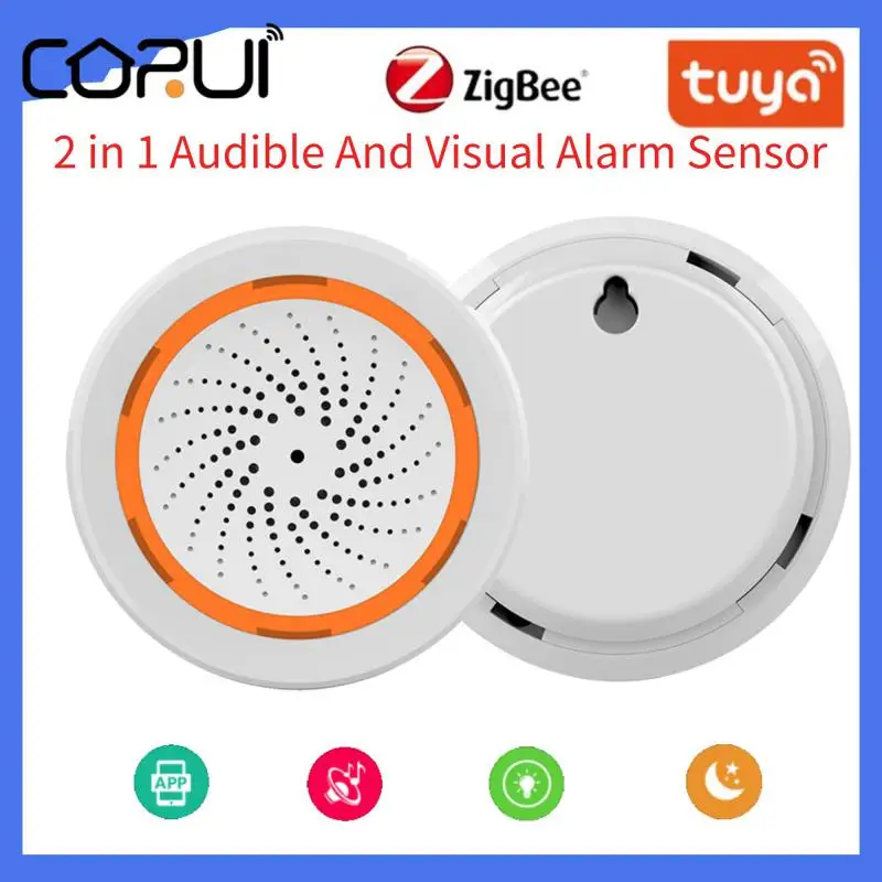 CORUI-Tuya-Smart-Zigbee-Sensor-2-In-1-Built-in-Siren-Alarm-90DB-Sound ...