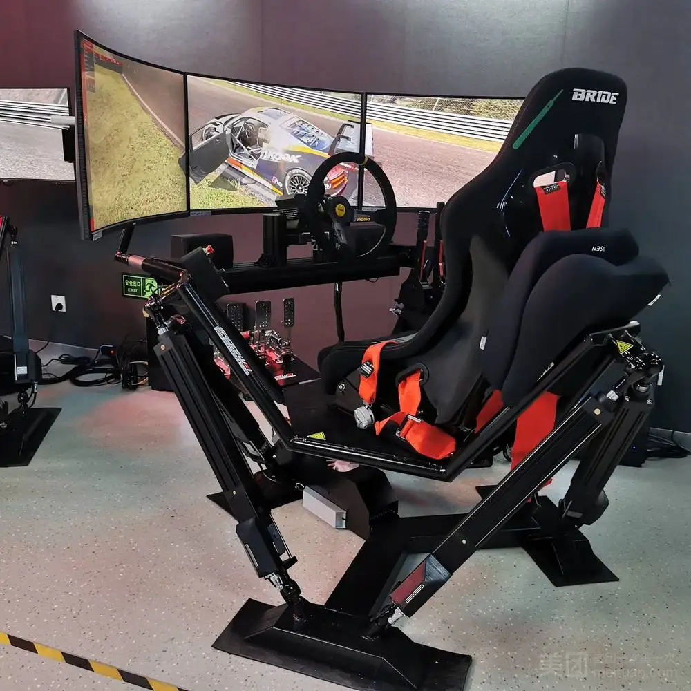 6-axis G-force Seat, 6-axis Racing Flight Simulator, Stuart, 6-axis ...