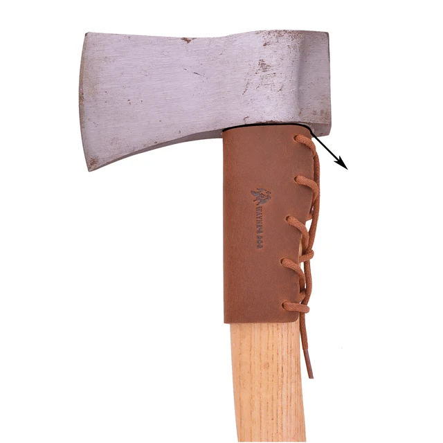 Axe Handle Wrap TOURBON Handmade Leather Axe Sheath With Adjustable ...