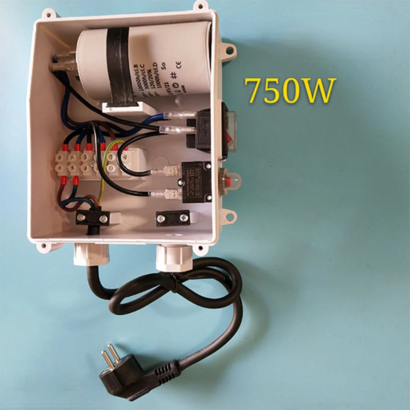220V Control Box For Deep Well Water Pump White Plastic , 51% OFF