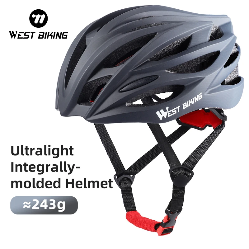 WEST-BIKING-Bike-Helmet-Comfort-Ultralight-Hollow-Men-Adjustable-MTB ...