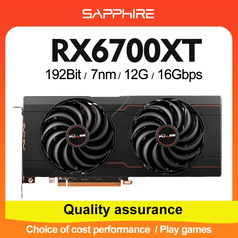 Sapphire-RX-6700-XT-RX6700-6700XT-Placa-de-V-deo-PULSE-GPU-AMD-Radeon ...