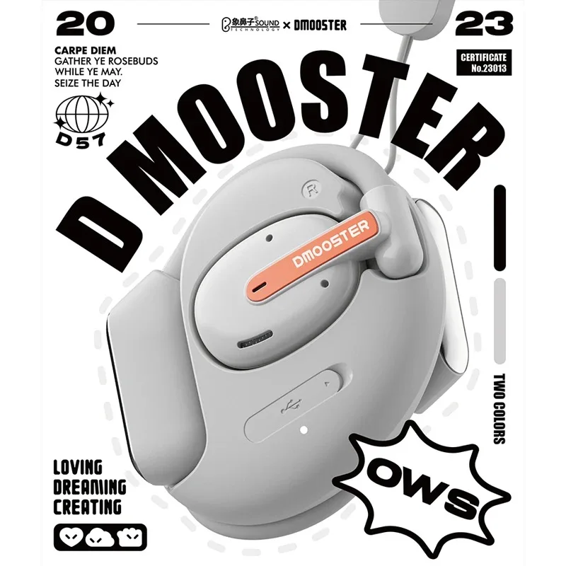 Dooster-D57-OWS-Fone-De-Ouvido-Sem-Fio-Bluetooth-Controle-Inteligente ...