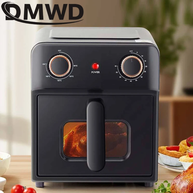 Electric-Oil-Free-Fryer-6L-Air-frying-Oven-Multifunction-360-Baking ...