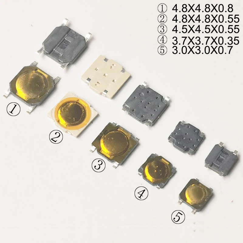 50pcs-4-8x4-8-4-5x4-5Super-Tiny-Momentary-Push-Button-12V-Tactile ...