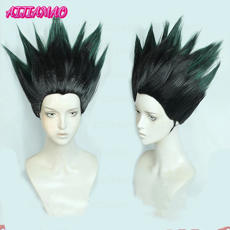 Peluca-de-Anime-Hunter-x-Hunter-Cosplay-Gon-Freecss-pelo-corto-negro ...