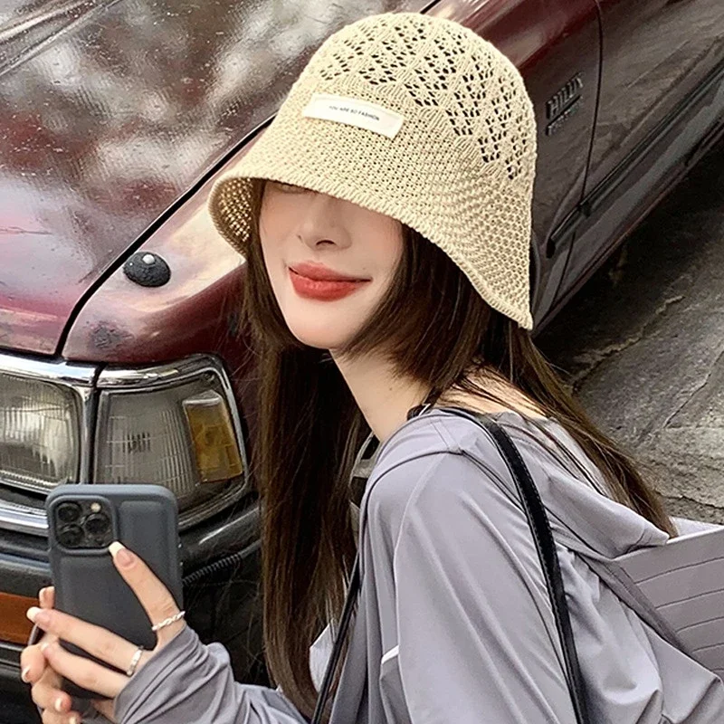 Show-Face-sombreros-de-cubo-peque-os-para-mujer-gorros-de-primavera-y ...