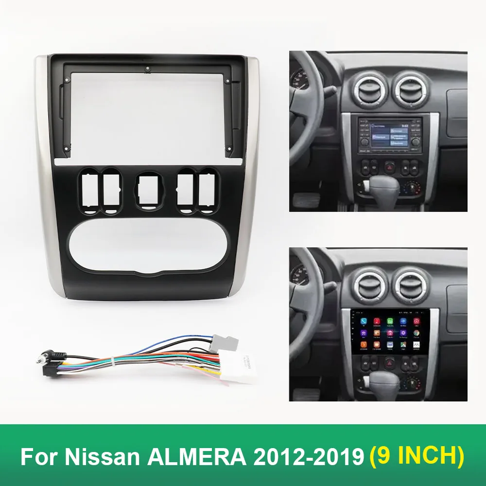 9-Inch-Car-Frame-Fascia-Adapter-Android-Radio-Dash-Fitting-Panel-Kit ...