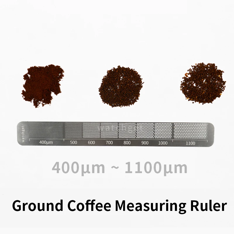watchget Ground Coffee Measuring Ruler Stainless Steel Grinder ...