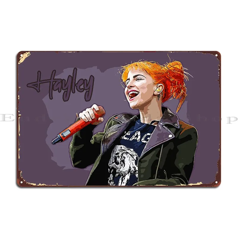 Hayley-Artwork-Poster-Metal-Signs-Club-Party-Decoration-Cinema-Print ...