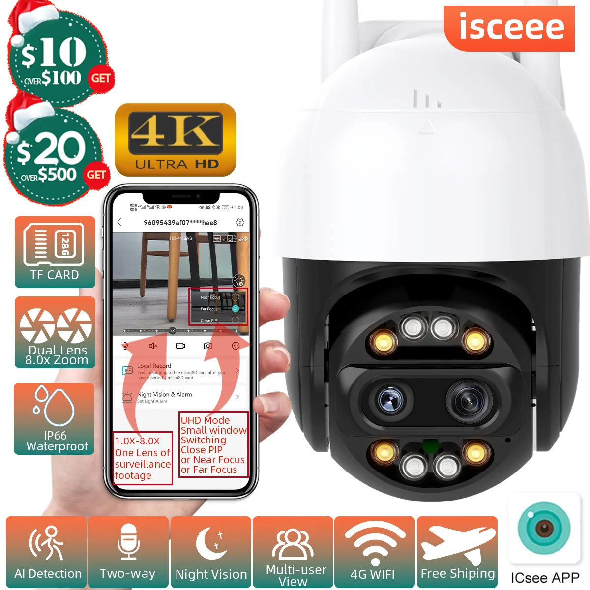 8MP-PTZ-WiFi-IP-Camera-Dual-Lens-4K-Black-Outdoor-Surveillance-Camera ...